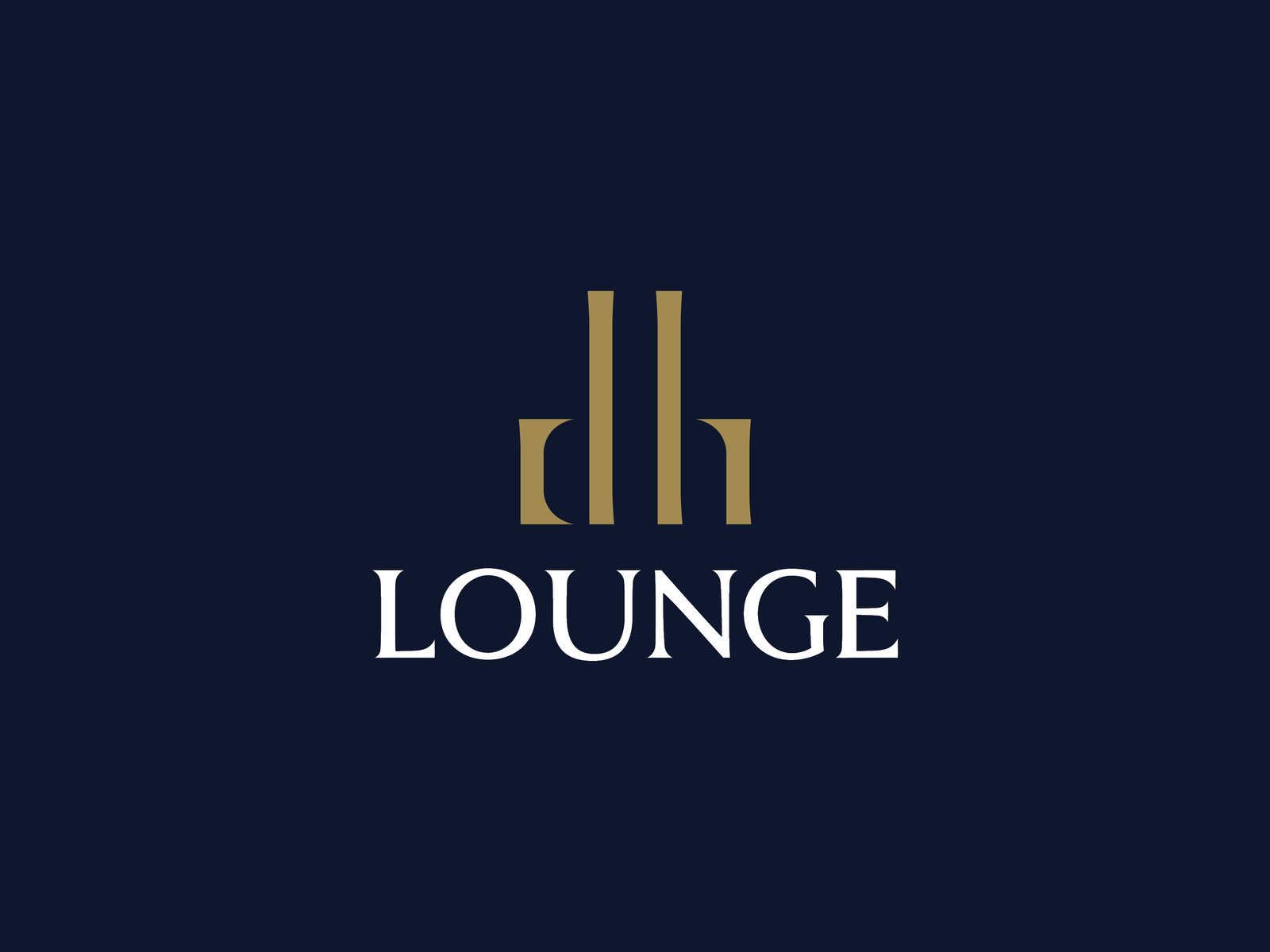 DH Lounge - Logo Design by Farouk Mousa on Dribbble