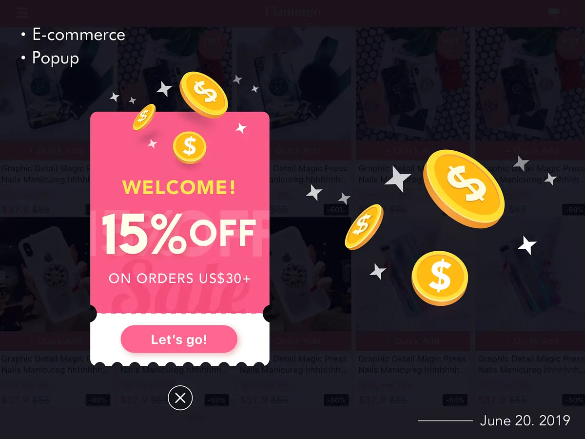 Browse thousands of Buy Pop Up images for design inspiration | Dribbble