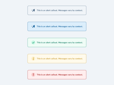 Alerts & Warning Dialog boxes by Reed Ellard on Dribbble