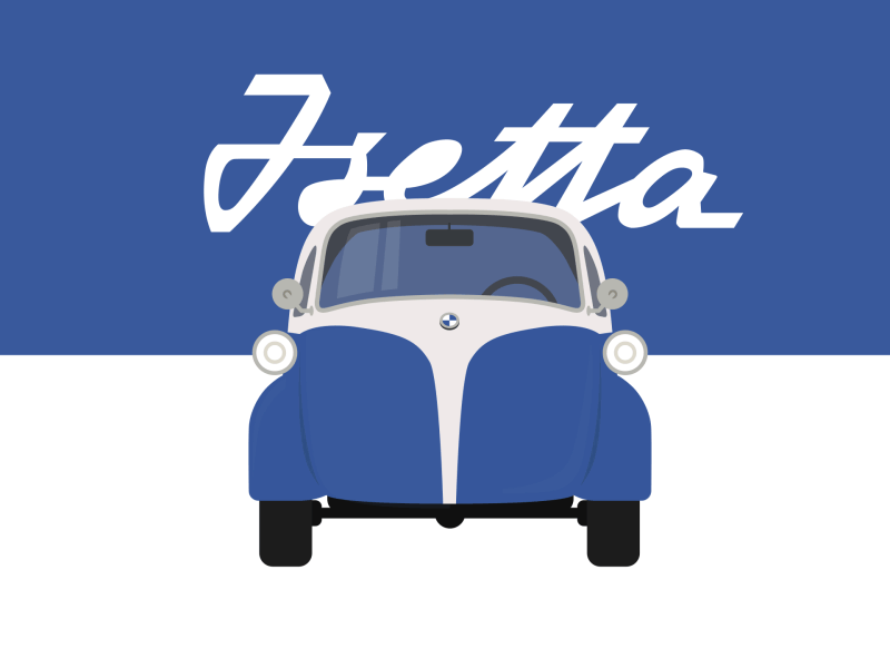BMW Isetta by Lobster on Dribbble