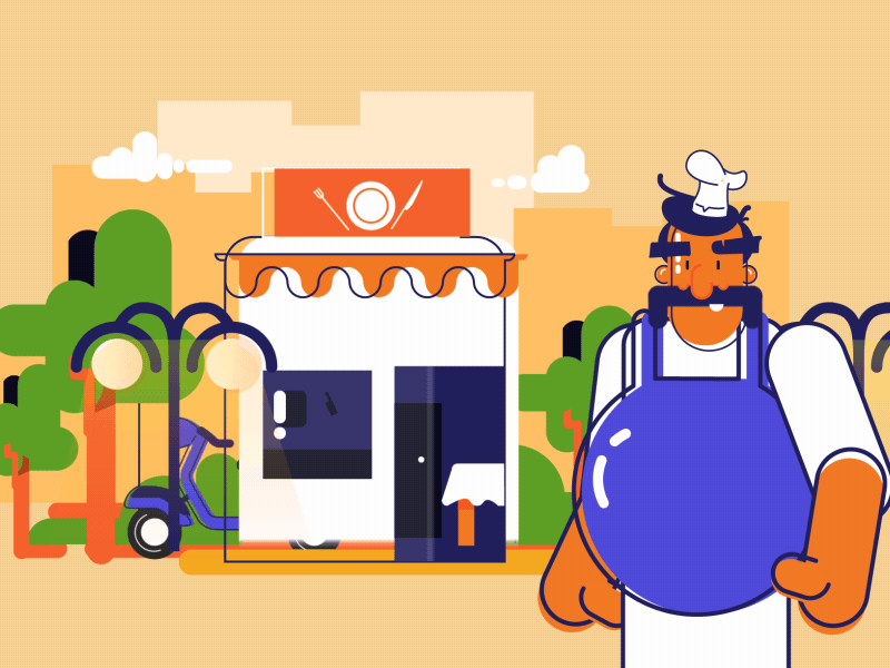 chef kitchen by Soohaib on Dribbble