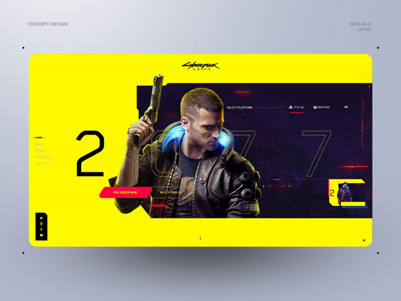 Cyberpunk 2077 by jesuslab on Dribbble