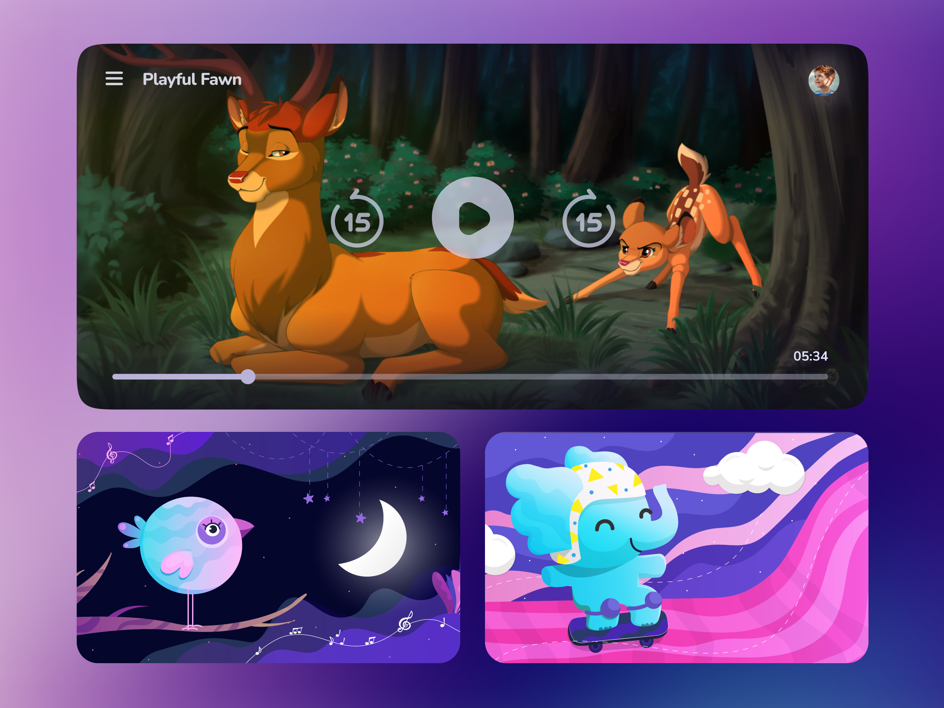 Kidstory / Interaction stories, songs & games for kids app by NXstudio ...
