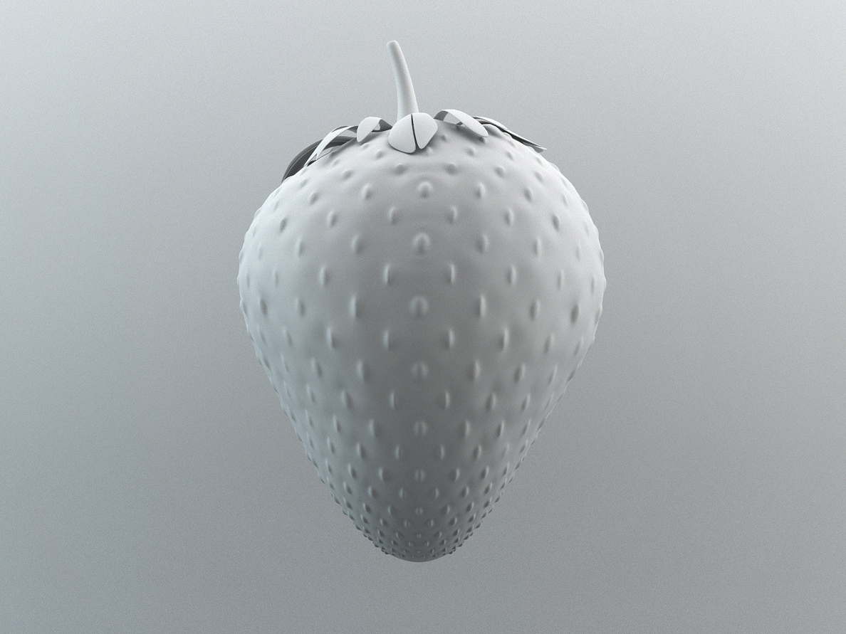 White Strawberry by Medupe on Dribbble