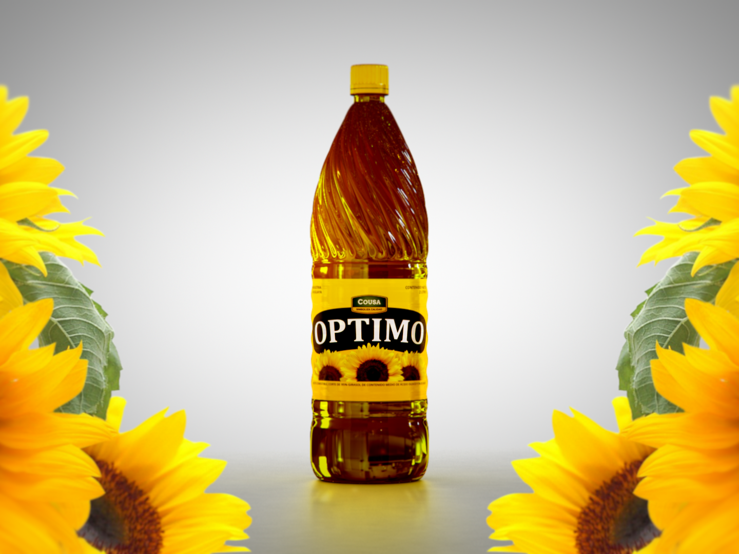 3D Bottle - Cooking Oil by Eric Rubinoff on Dribbble