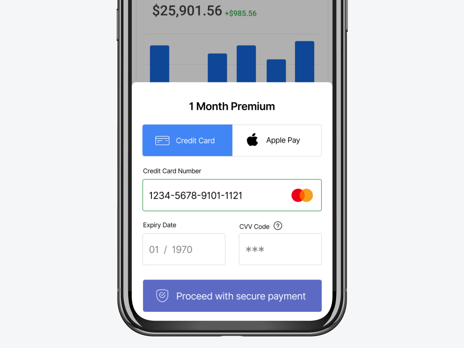 Daily UI 002 — Checkout by Kevin Niedermayr on Dribbble