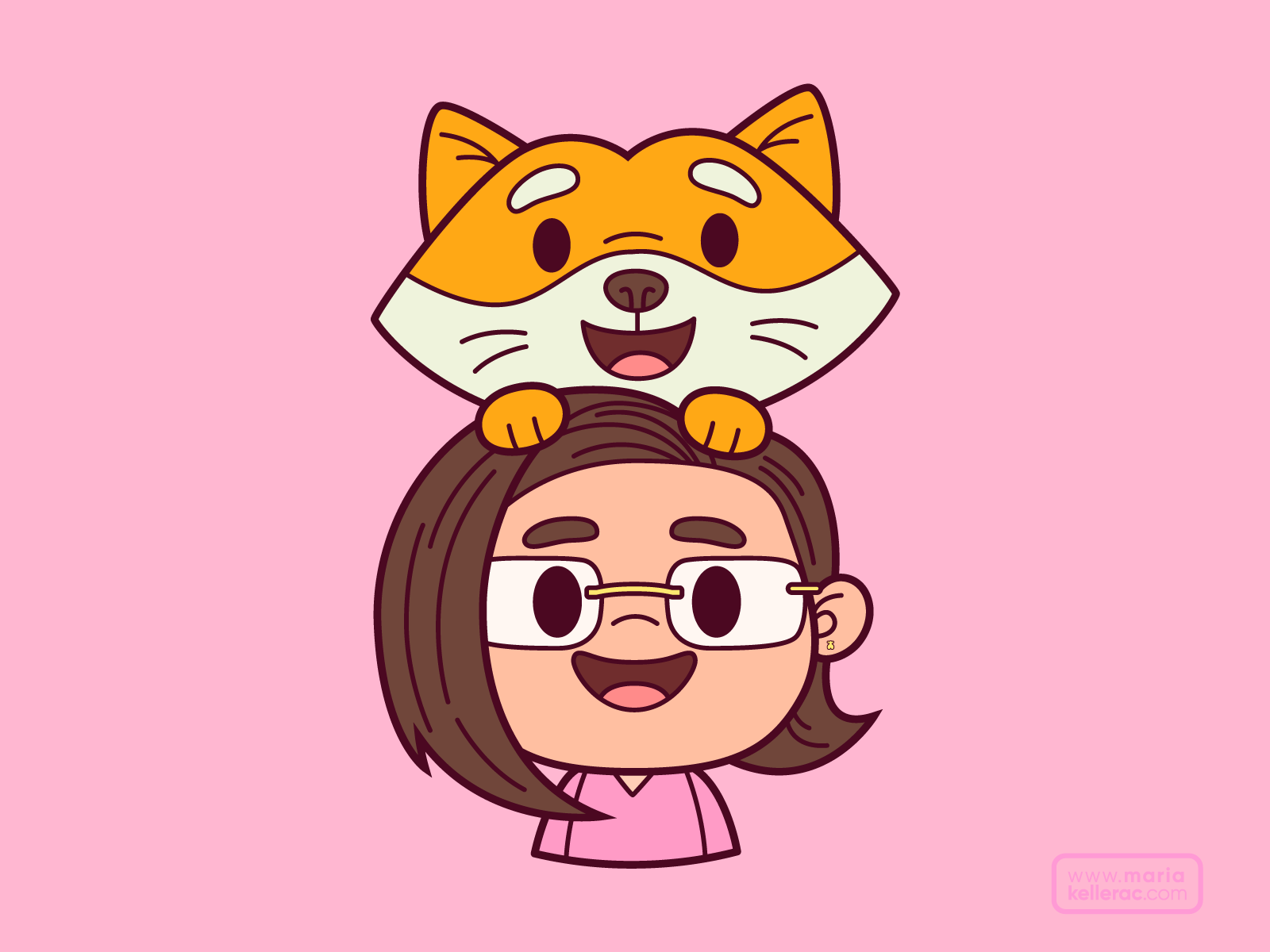 Best friends by Maria Keller on Dribbble