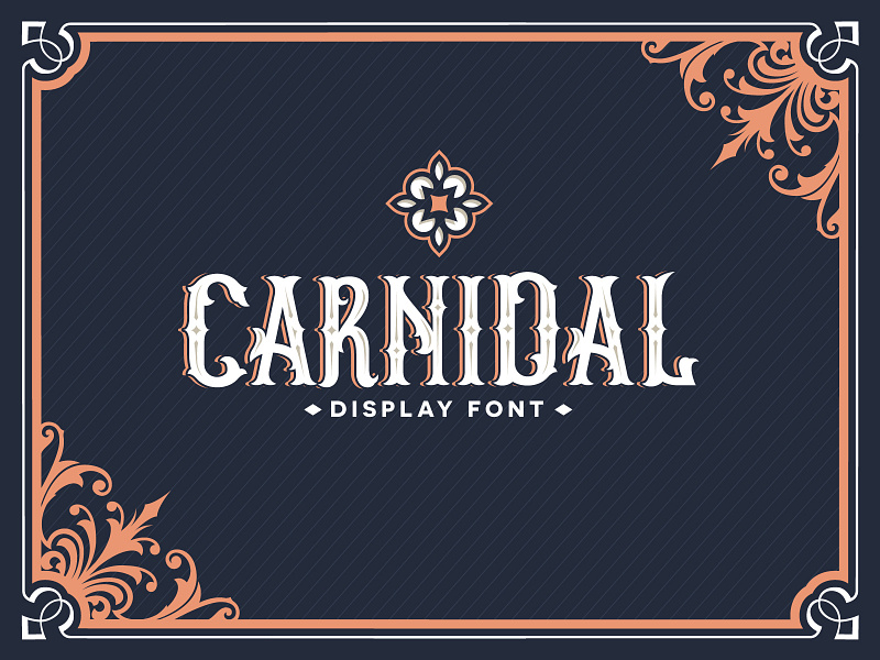 Carnidal Font by Scredeck on Dribbble