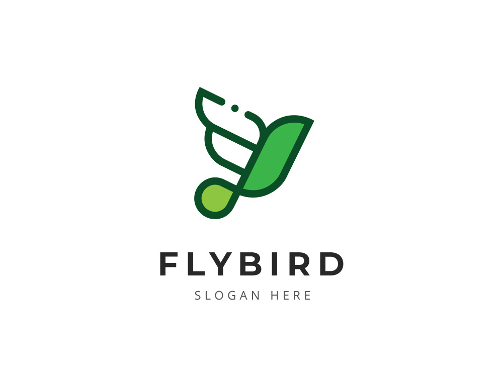 Bird Logo by radhe_1108 on Dribbble