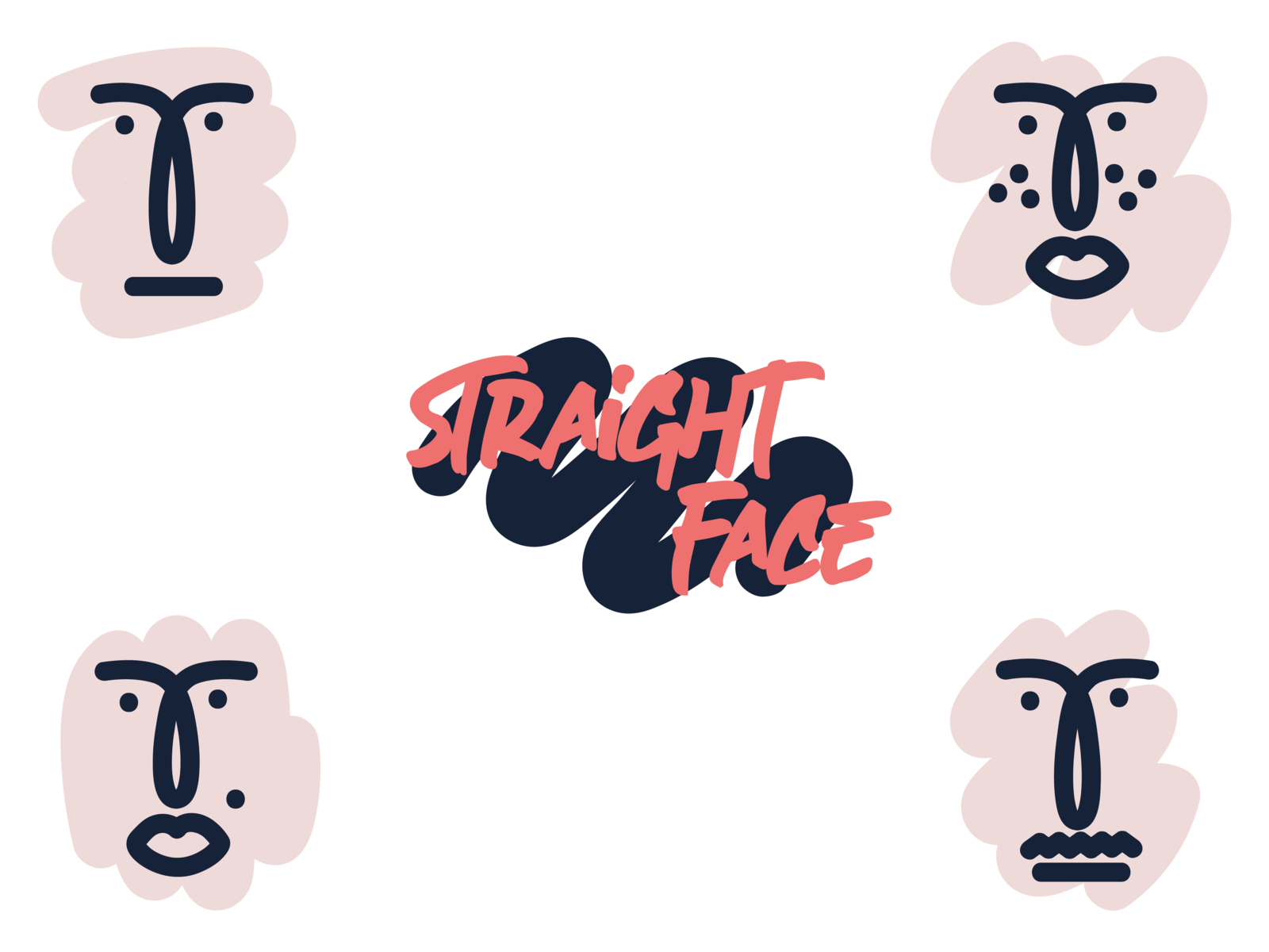 Straight Face by Ali on Dribbble