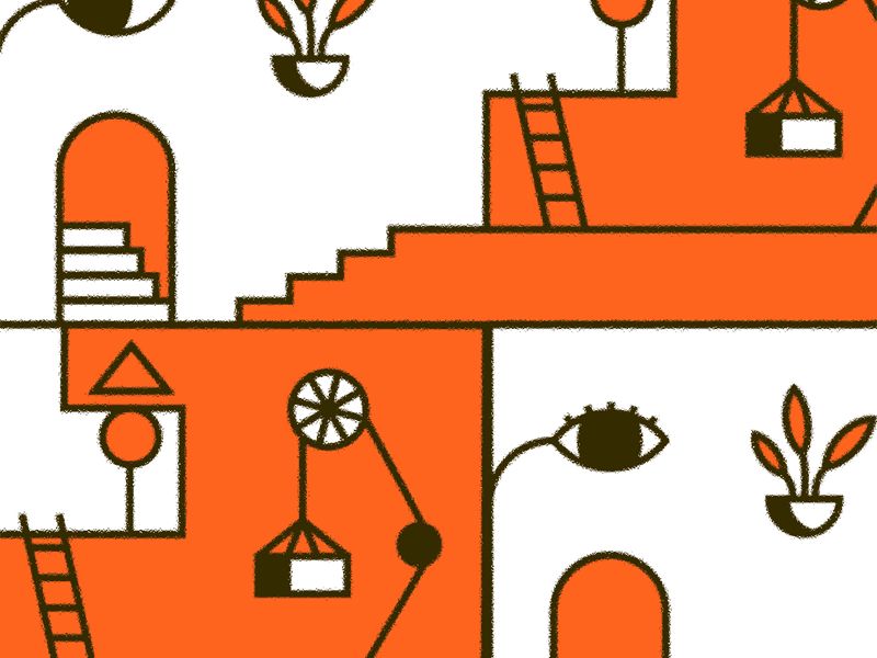 Shapes Room Loop by Isaac Kuula on Dribbble