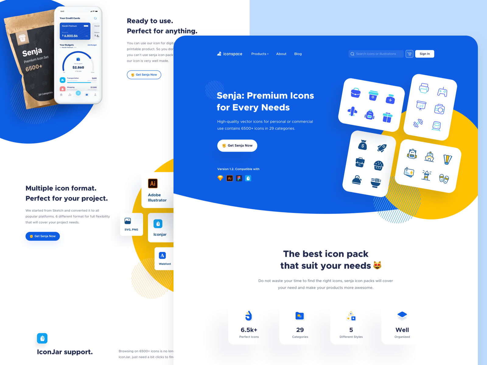 Senja: 6500+ Icons for Every Need by Ibnu Mas'ud for Sebo on Dribbble
