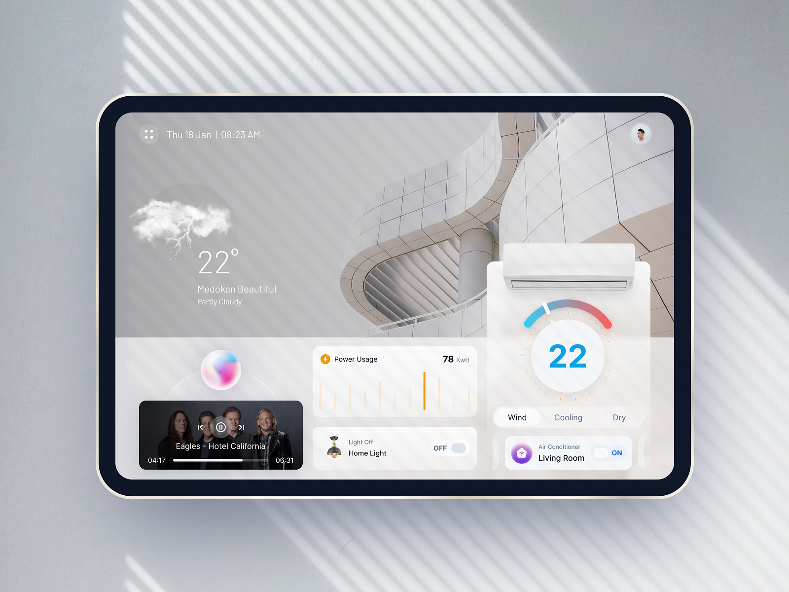 Apartment Panel 🎛️ by Rudi Tabuti for Indev on Dribbble