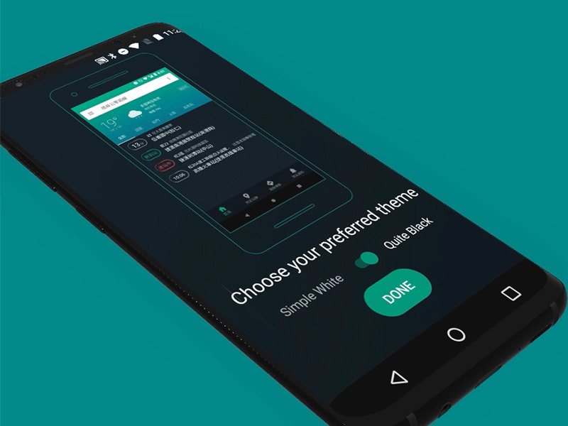 Bus+ App Theme Switch Experience by Freddy Liu on Dribbble