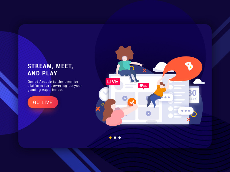Stream Dashboard Graphic Design by Peiling on Dribbble