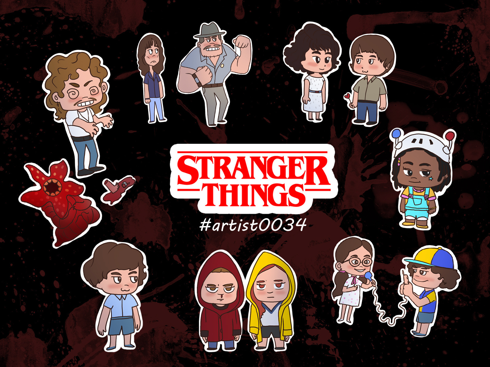 Stranger Things by Bolortuya Amarbayar on Dribbble