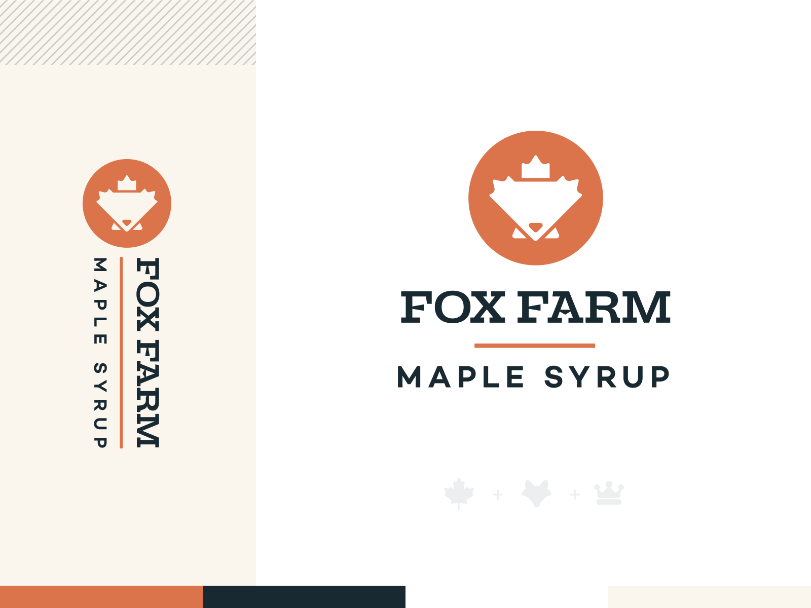 Fox Farm Maple Syrup by Evan Place for Heyo on Dribbble