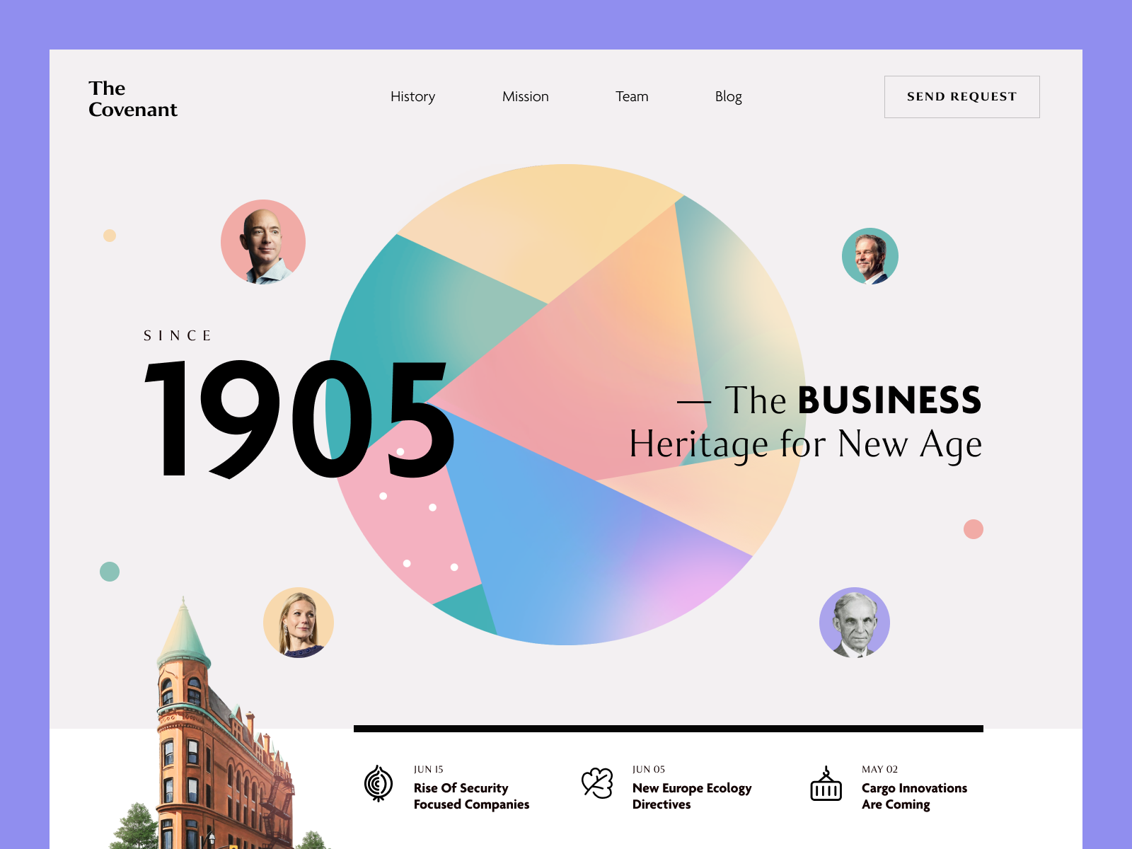 The Covenant Business Community by HALO LAB on Dribbble