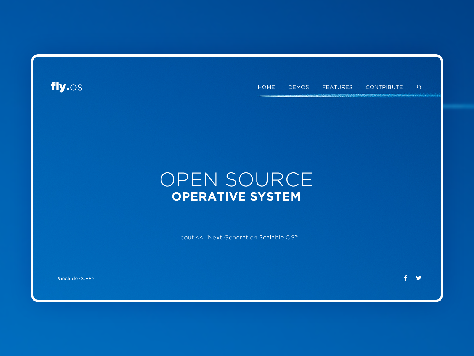 Fly.os Website Concept by Lucian Manoliu on Dribbble