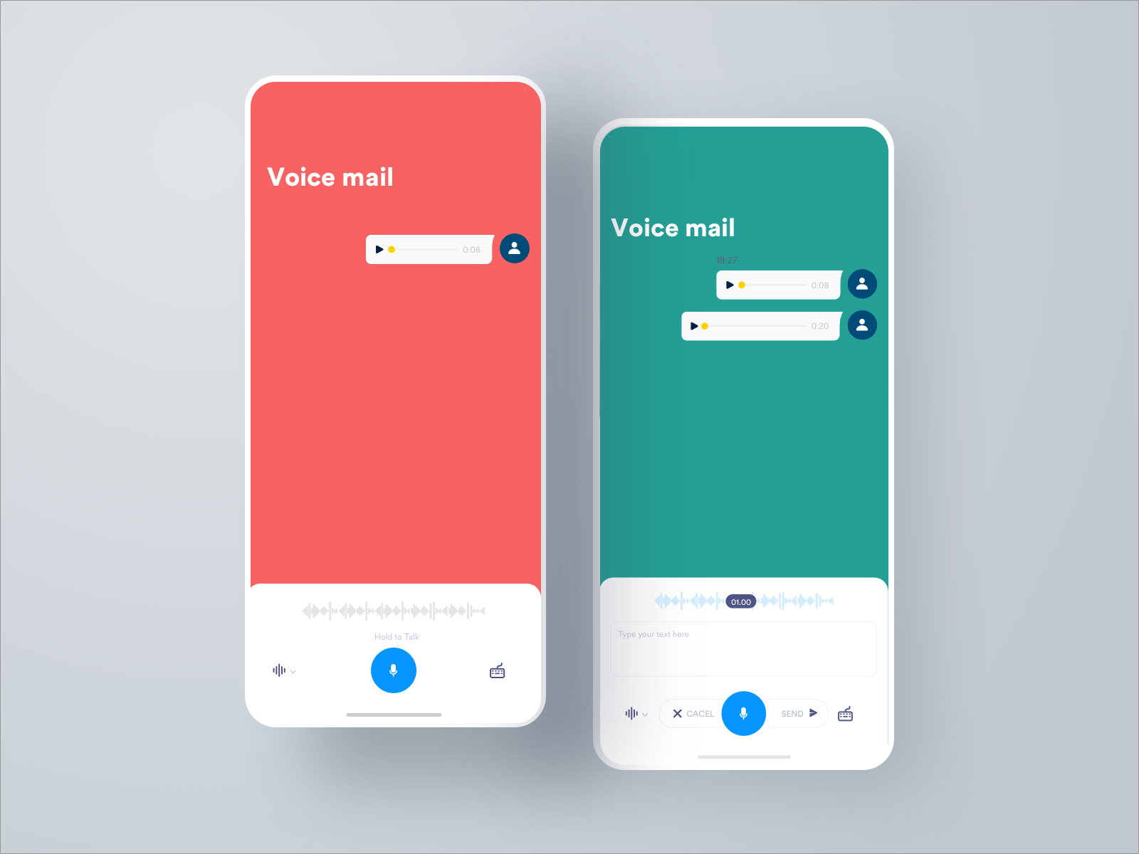 Voice mail by Johny vino™ on Dribbble