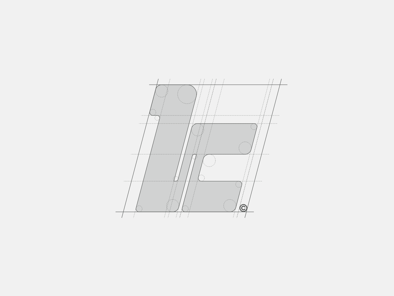 Letter K Grid System by George on Dribbble