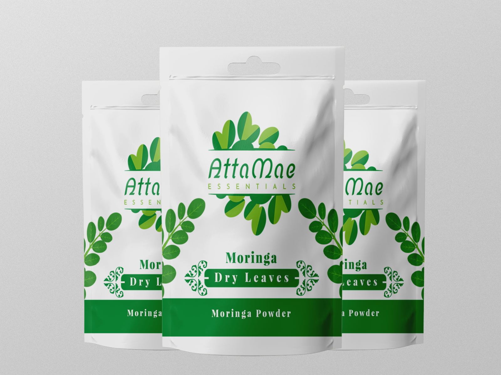 Moringa Powder Label Design. by HexTria on Dribbble
