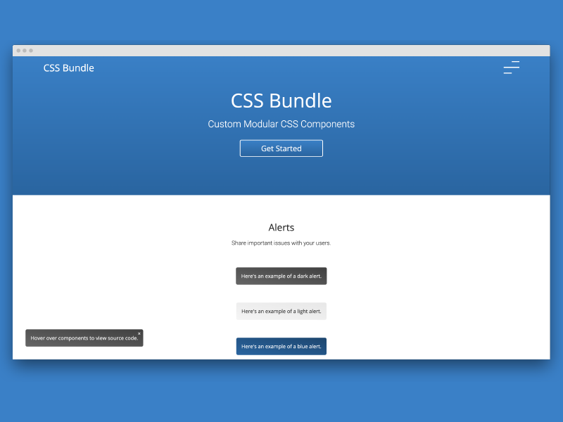 Css Bundle - Custom Modular CSS Components by Kaden Zipfel on Dribbble