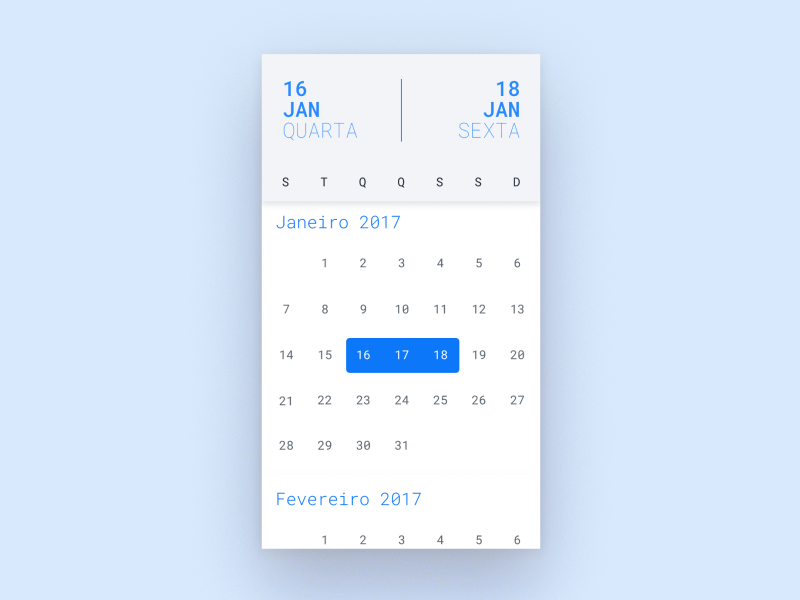 Snippet Calendar by Whitesmith on Dribbble