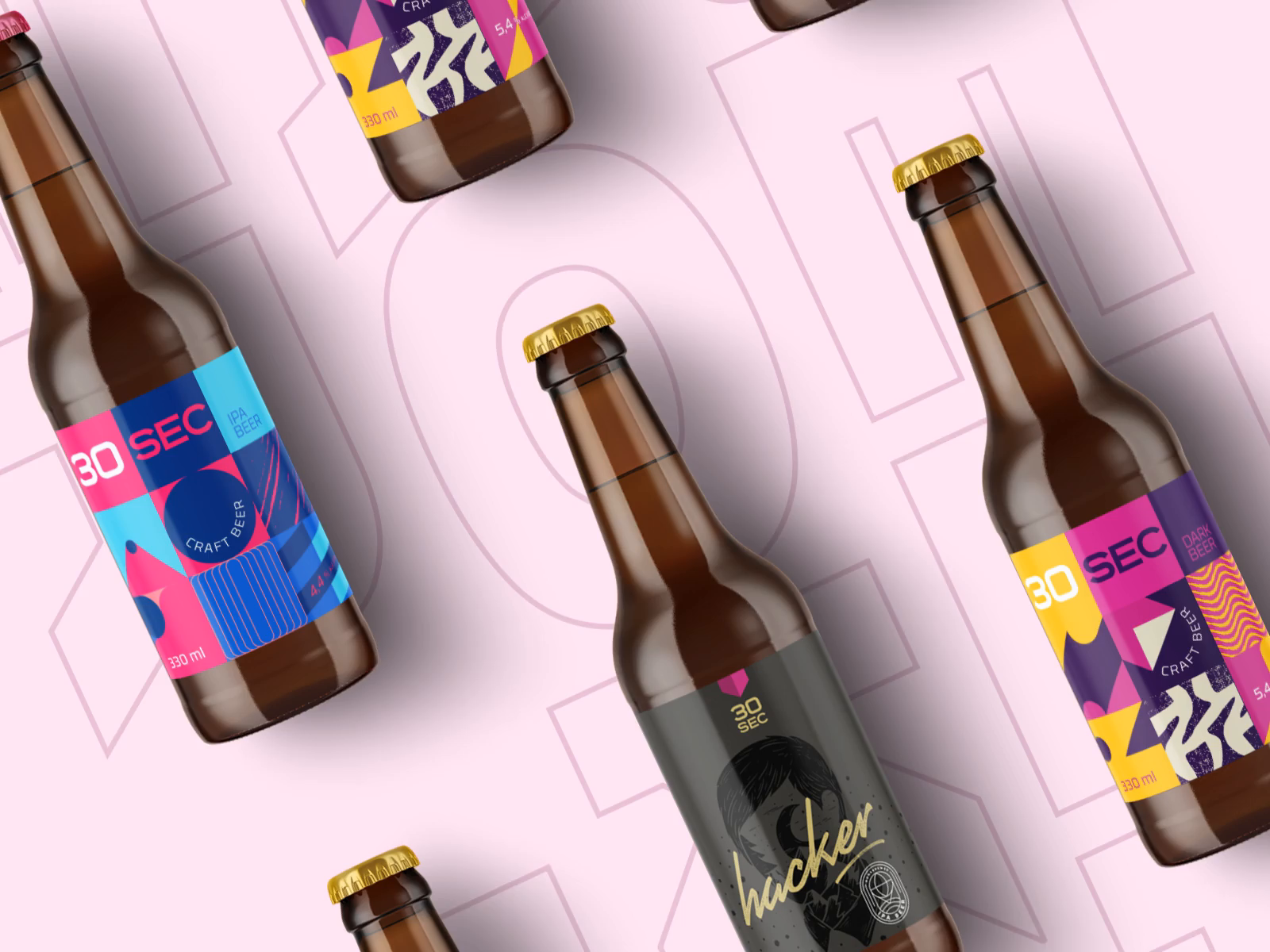 Craft beer packaging design by Mater Agency on Dribbble