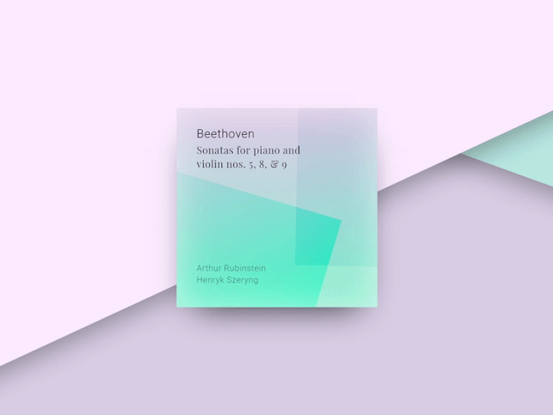 Album Card CSS Animation | Free source code on codepen by Simon ...