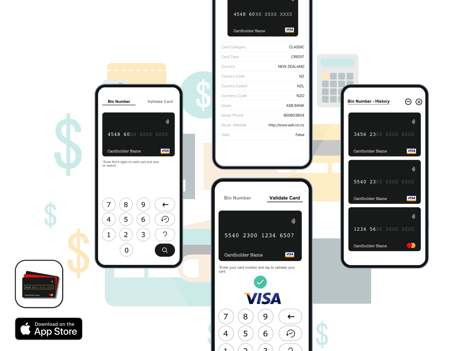Bin Checker & Card Validator by Harjot Singh on Dribbble