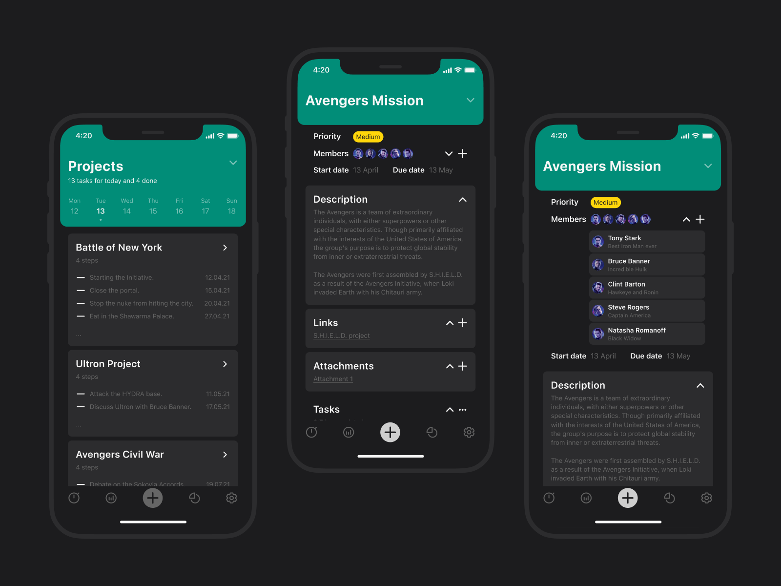 TIMA — Time Management Concept App by Tani Dyhdalo 🇺🇦 on Dribbble