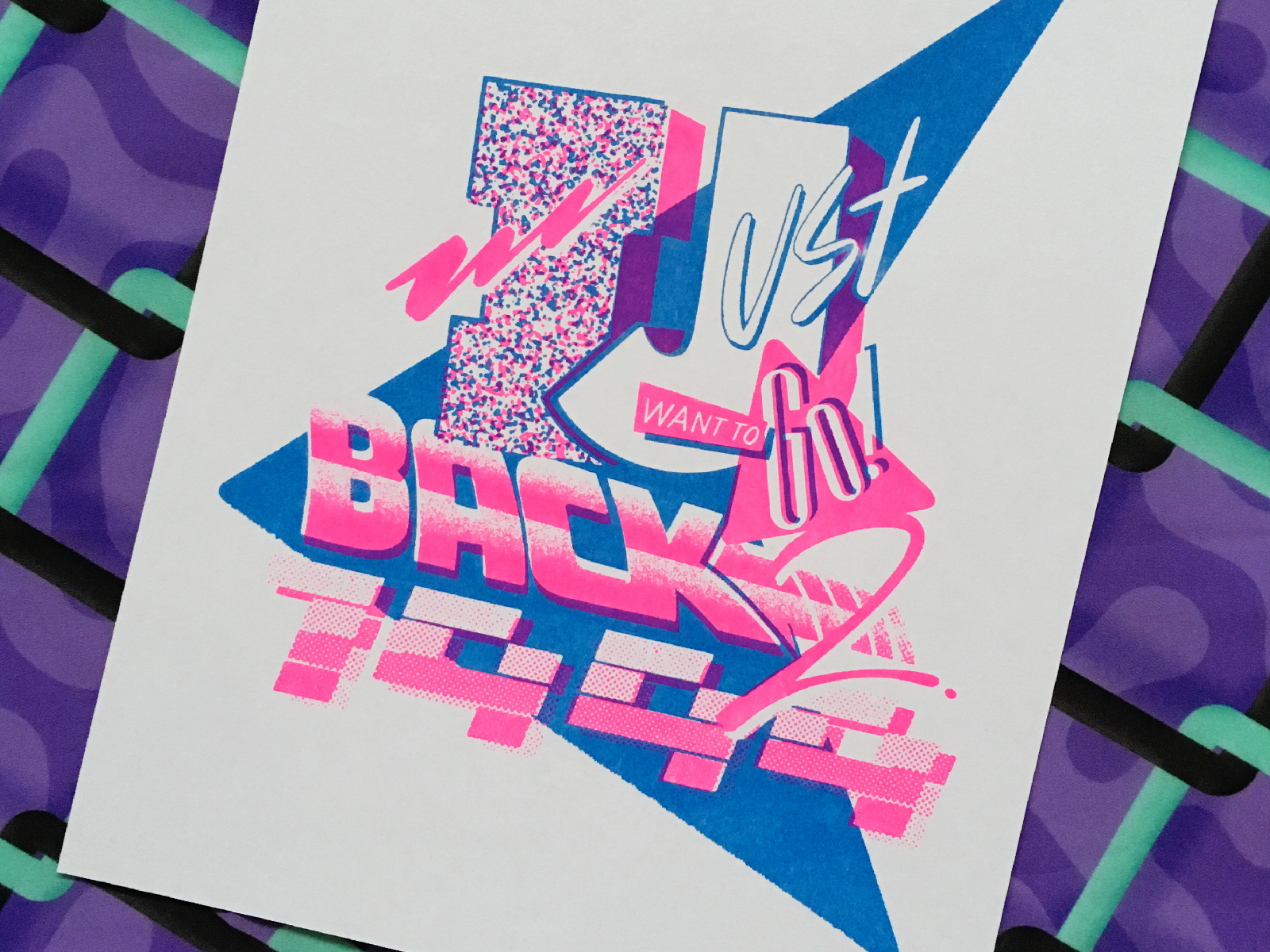 1999 Risograph by Justin Moran on Dribbble