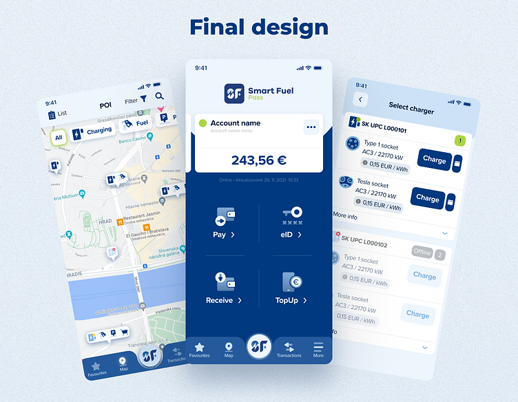 Smar Fuel Pass - APP by Dominik Herceg on Dribbble