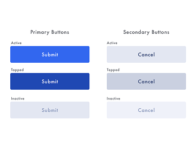 Browse thousands of Primary And Secondary Button images for design inspiration | Dribbble