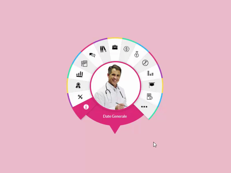 Circle Menu designs, themes, templates and downloadable graphic ...