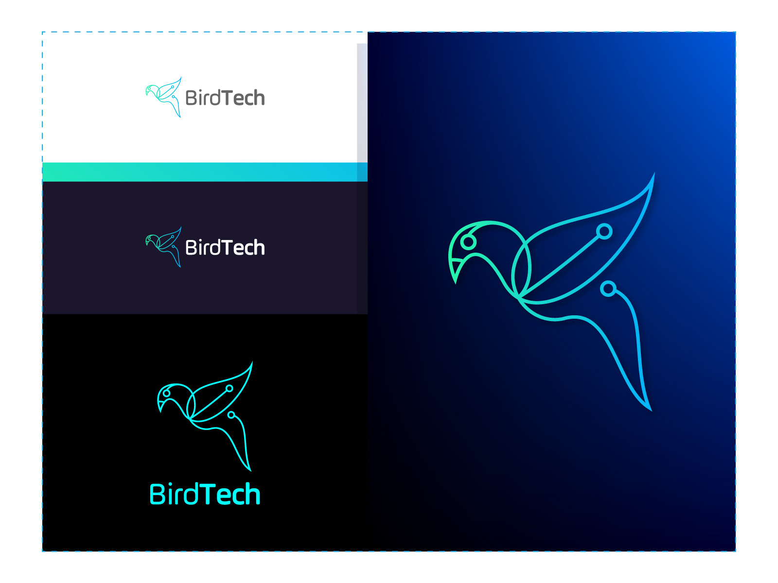 Bird Technology Logo Design by Md Humayun Kabir on Dribbble