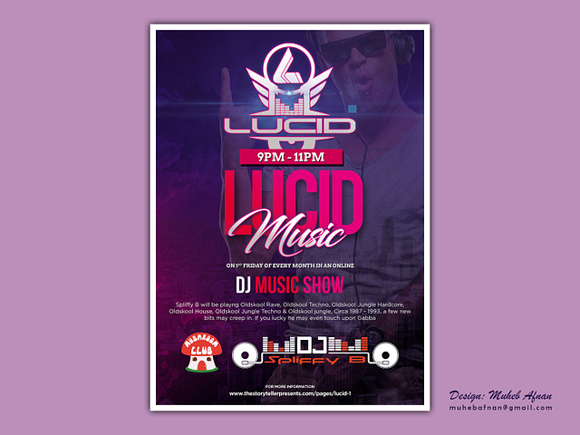 Music Flyer by Muheb Afnan on Dribbble