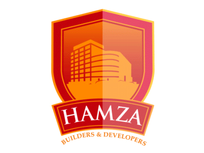 Hamza Builders & Developers Logo by Raheel Hussain on Dribbble