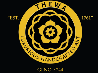 Thewa Art Logo by Kalpesh Raj Soni on Dribbble