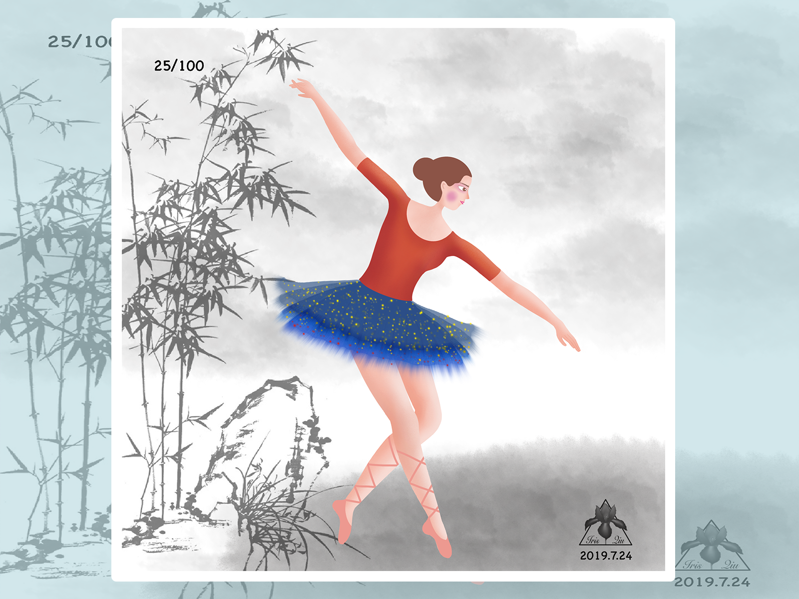 Ballet by Iris Qiu on Dribbble