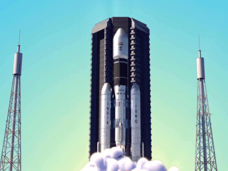 GSLV MK 3 by Dinesh kumar on Dribbble