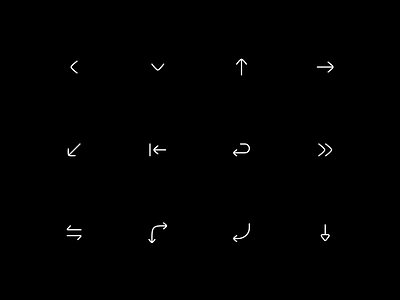 Arrows | Slick Icons Set by Hugeicons on Dribbble