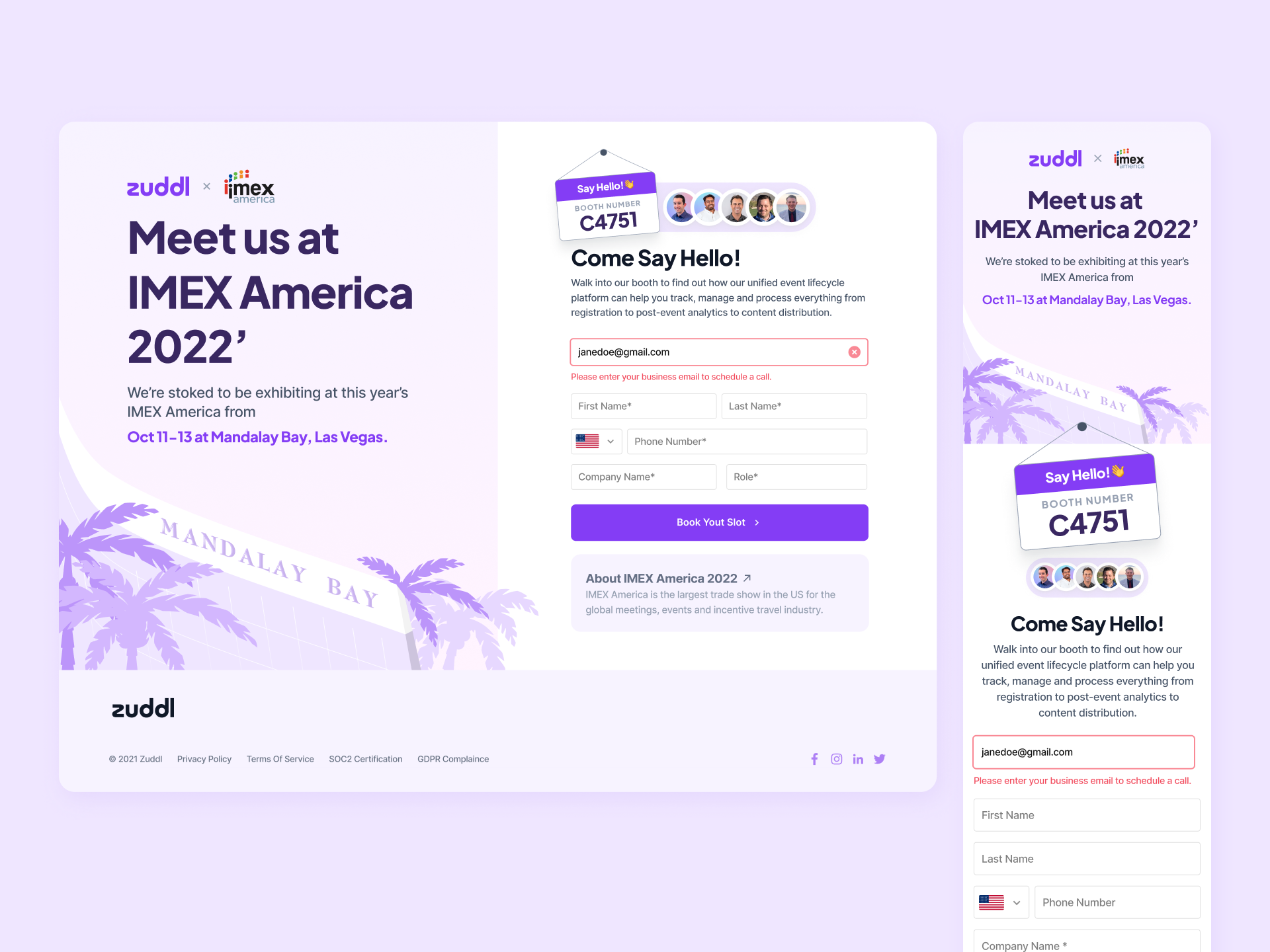 Zuddl at IMEX America, Mandalay Bay, Las Vegas by Vishal Krishna on ...