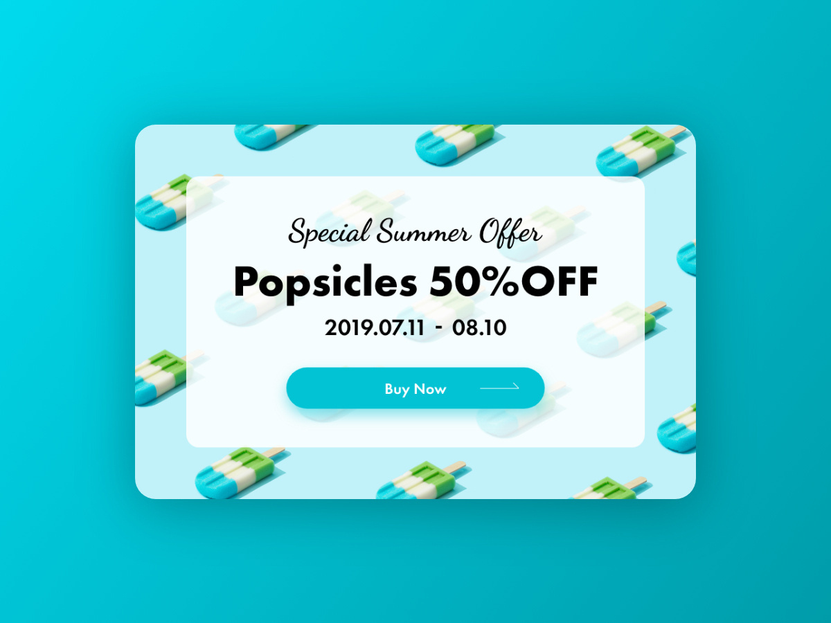 Daily Ui 036 - Special Offer by Ucaly.design on Dribbble