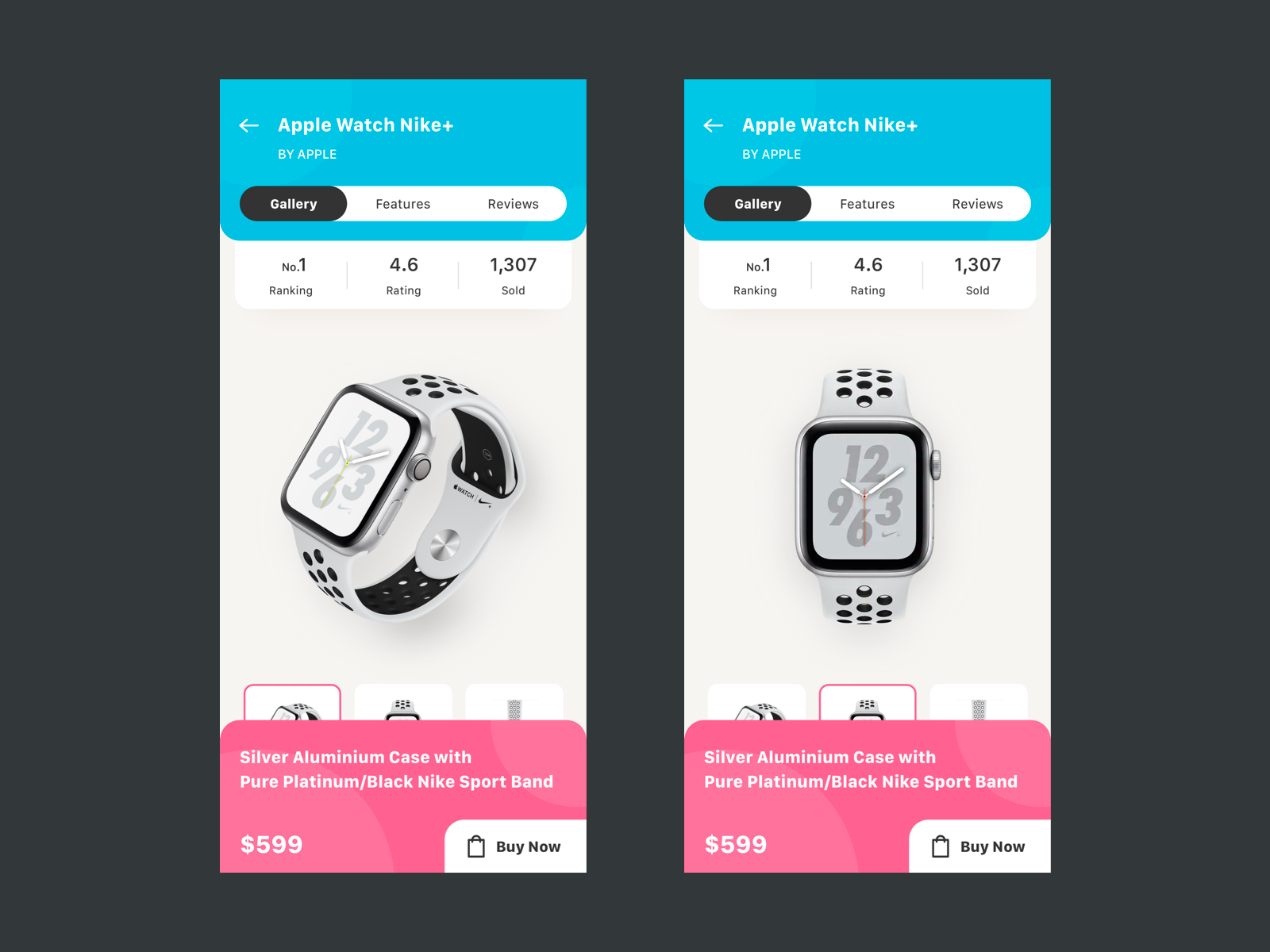 Product UI by Moon Hui Lee on Dribbble