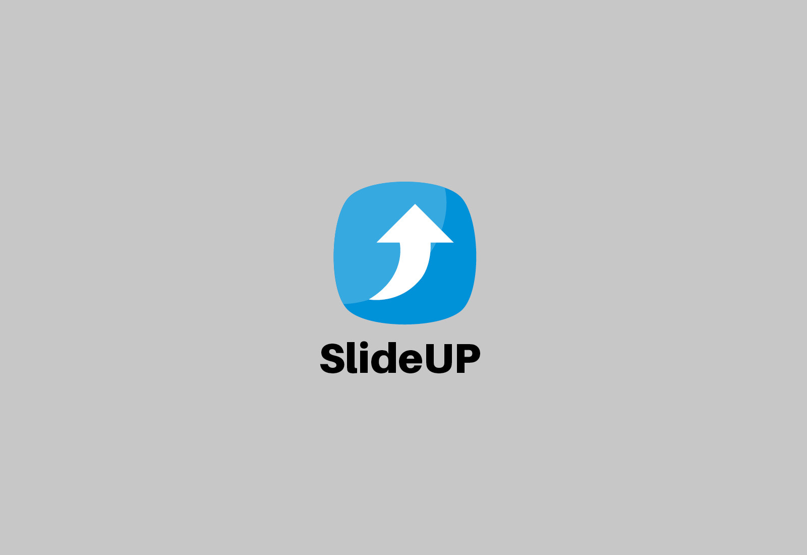 SlideUP logo design by Sara Villa on Dribbble