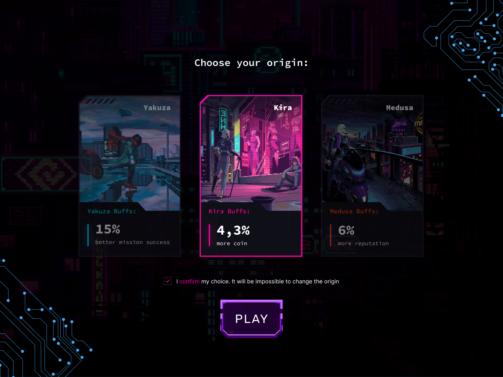 Neon Hunters - Choose Your Character by Sok Studio on Dribbble