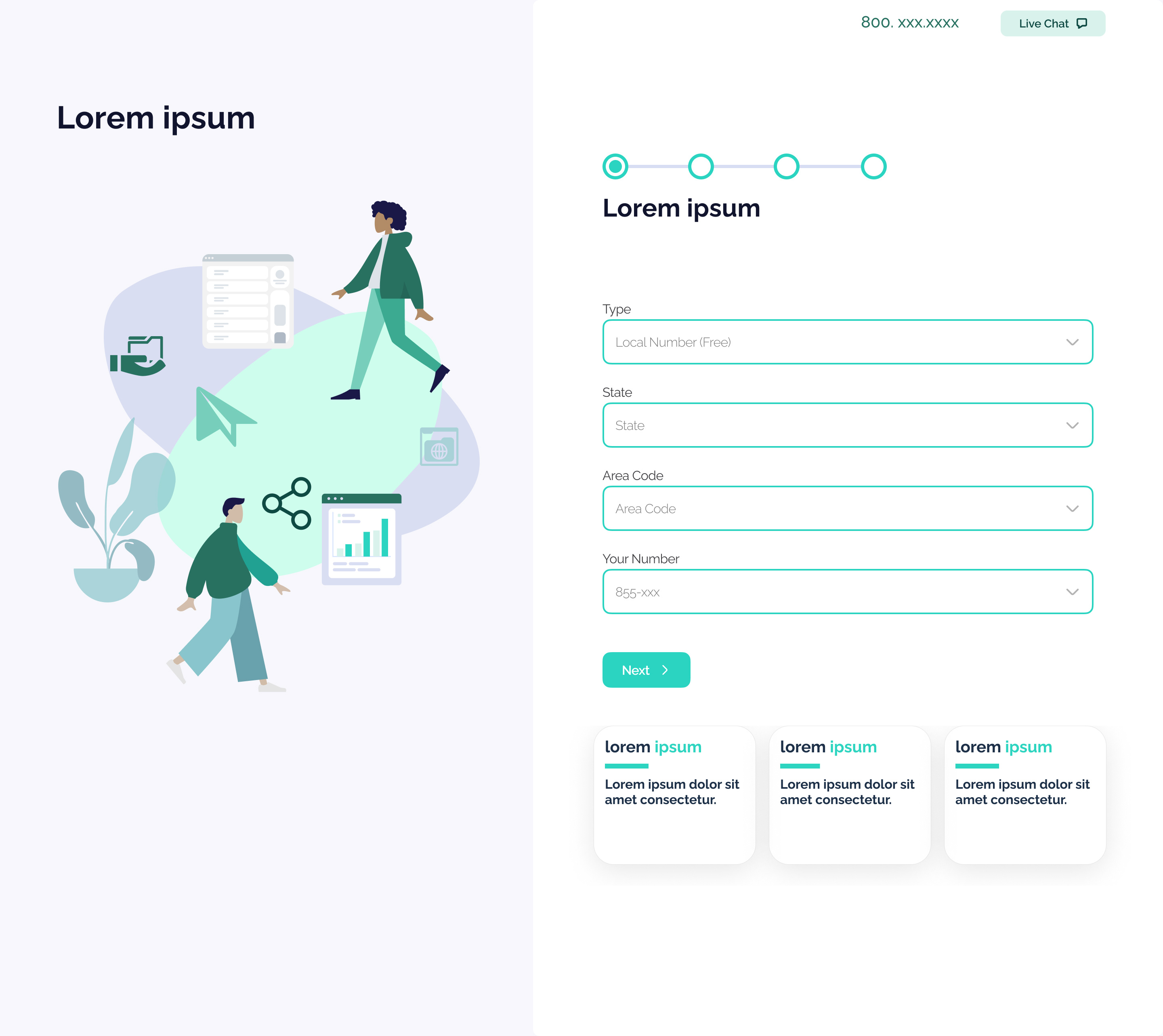 Web Design by Julia Mathieson on Dribbble