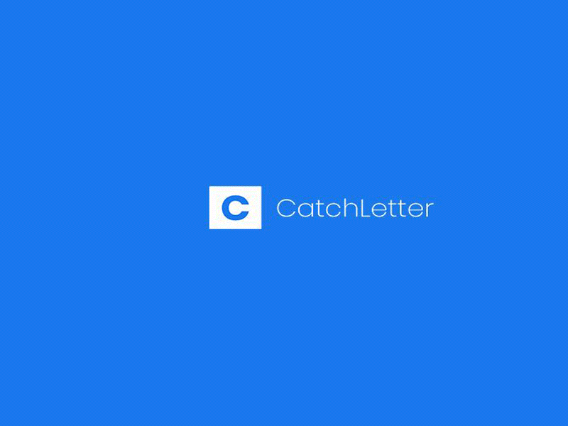 Catch letter website design by Arun Sharma on Dribbble